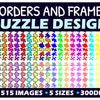 Counting 10 Frame Gifs - Animated Clipart - Ten Frames Clip Art - Etsy