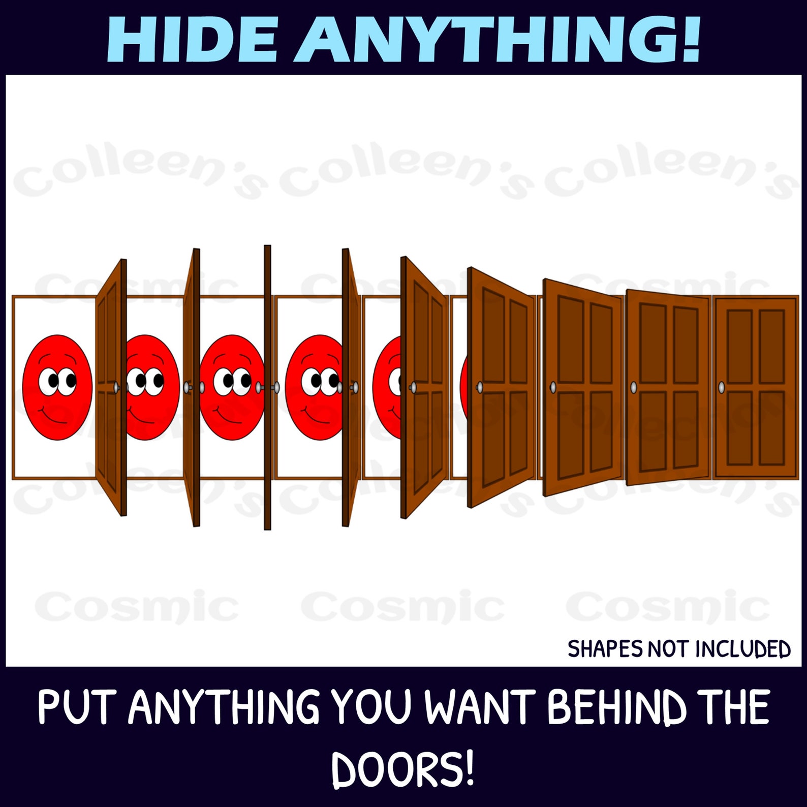 Animated GIF Closing on Delay Doors Clipart, Door Clipart, Rainbow ...