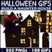 Build Your Own Scene Halloween Clipart and Animated GIF Clipart BUNDLE ...