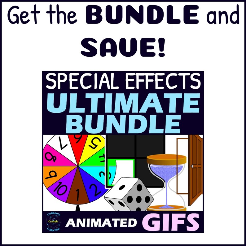 Counting 10 Frame Gifs - Animated Clipart - Ten Frames Clip Art - Etsy