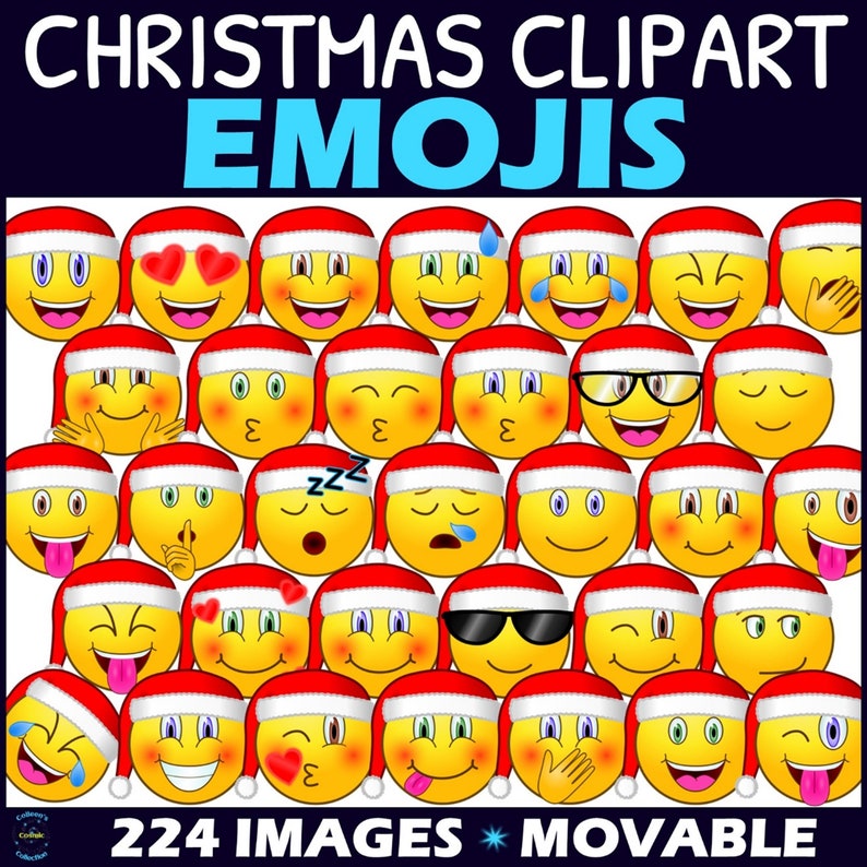 Emoji Clipart BUNDLE - Emotions Clip Art - Etsy