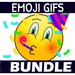 Emoji Gifs BUNDLE - Emotions Clipart - Animated Emoji Clip Art - Emoji ...
