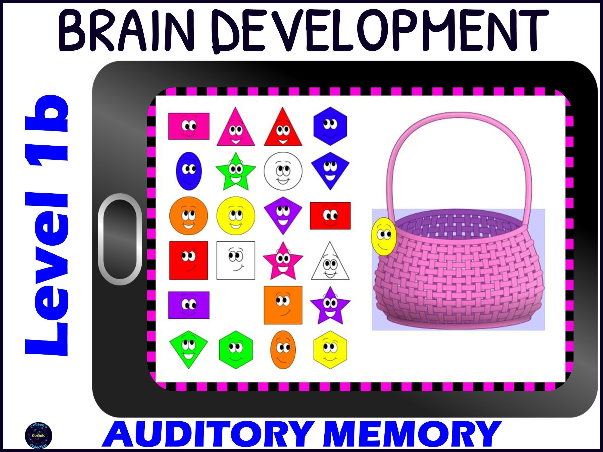 Brain Development Activity Auditory Memory With Shapes and Colors Level ...
