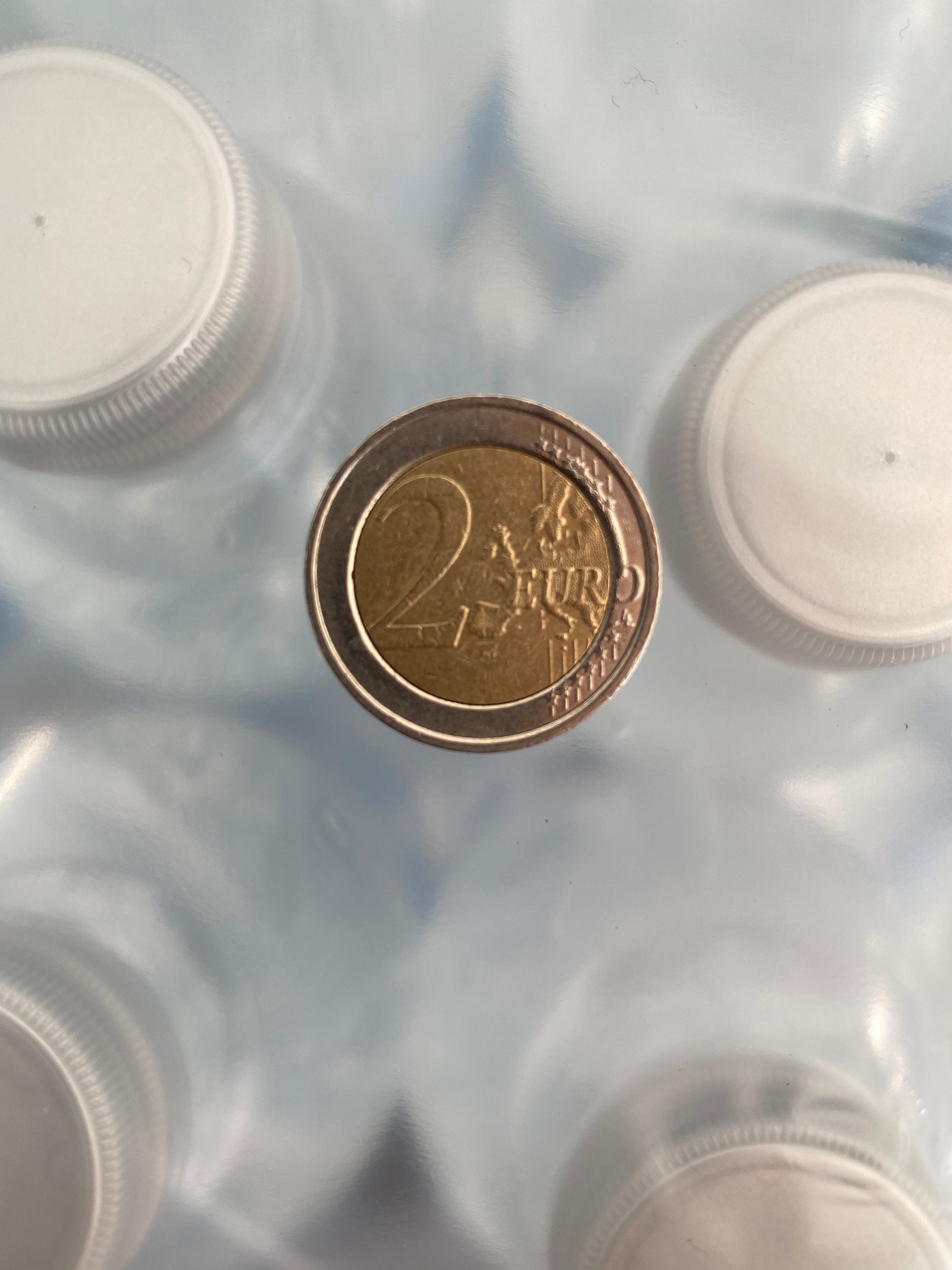 Special 2 Euro Coin With Fails - Etsy