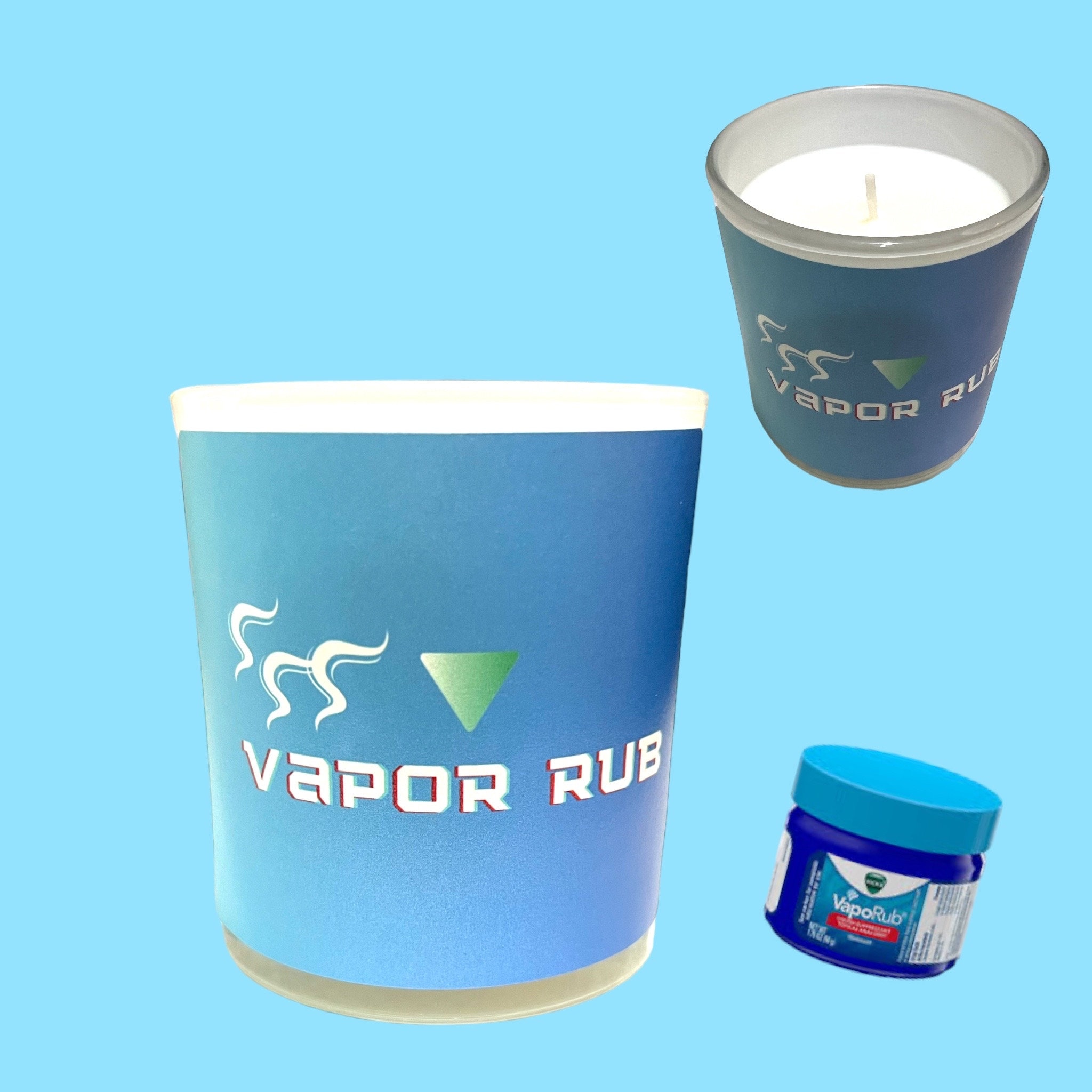 Vapor Rub Type Inspired Scented Candle Soy Wax Candles Luxury Candles ...