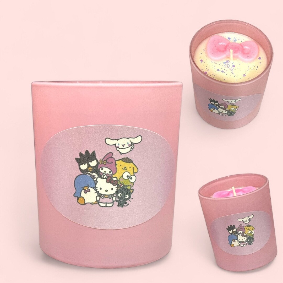 Hello Kitty and Friends Inspired Soy Candle Soy Candles Hello Kitty ...