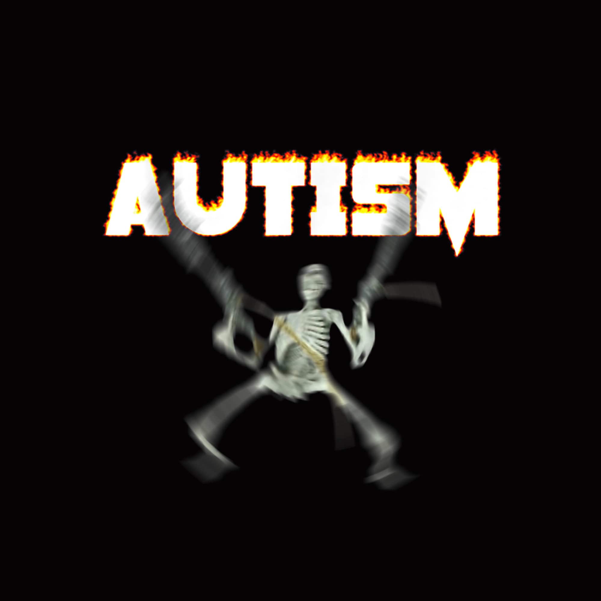 Autism Skeleton Meme Digital Download Png File Png - Etsy