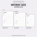 Bible Study Printable Notes | Minimalist Bible Plan Template ...