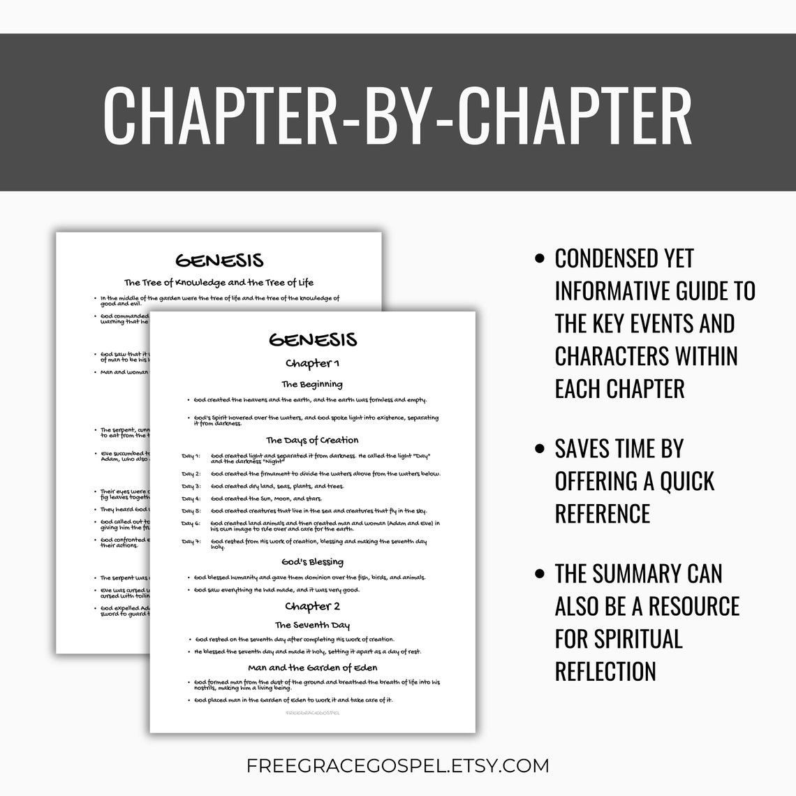 Genesis Bible Summary, Comprehensive Bible Summaries, Bible Notes ...