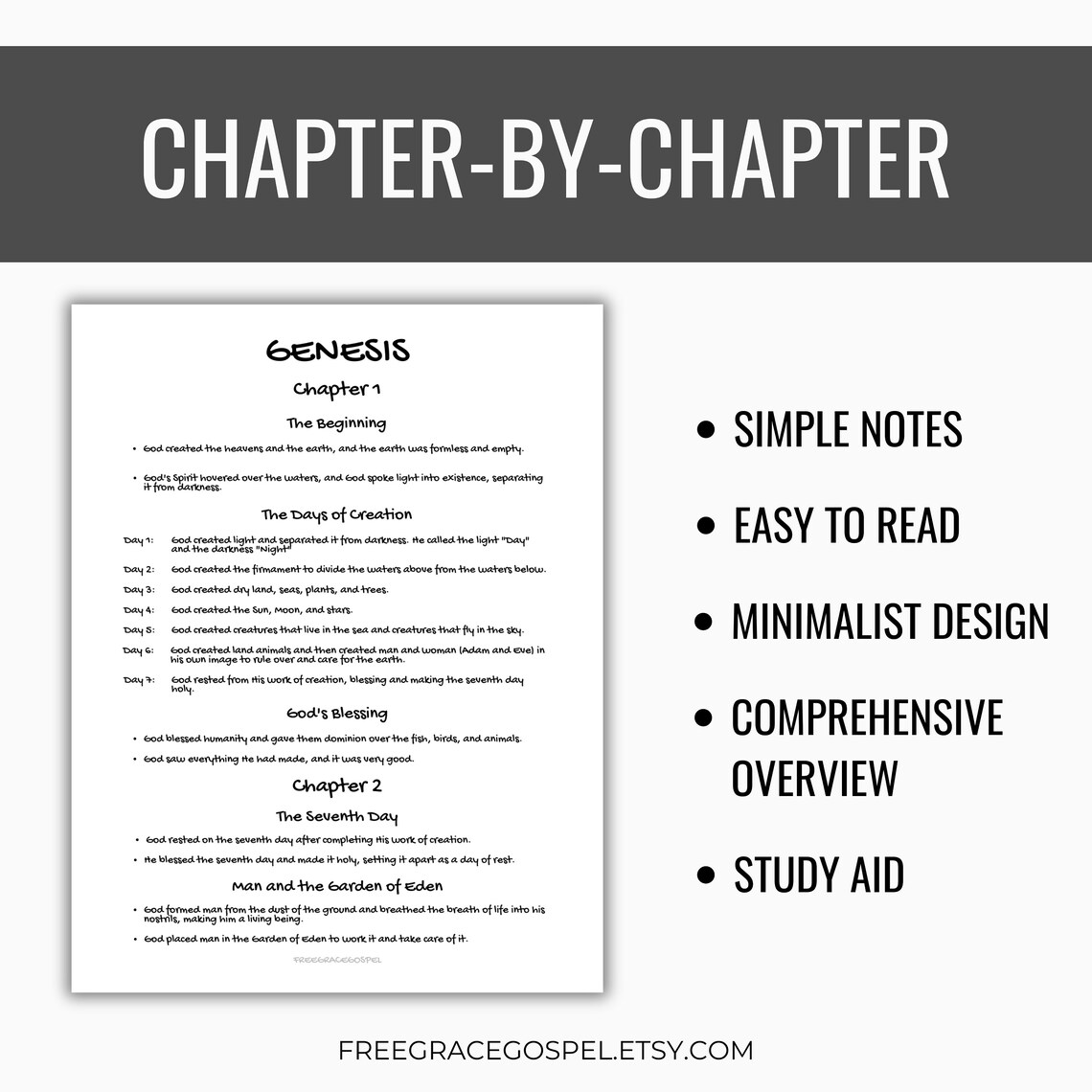 Genesis Bible Summary, Comprehensive Bible Summaries, Bible Notes ...