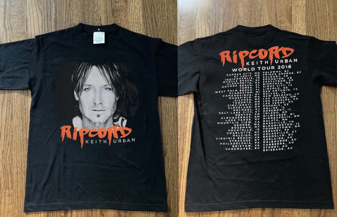 Keith Urban Ripcord Album World Tour Unisex T-shirt Keith - Etsy
