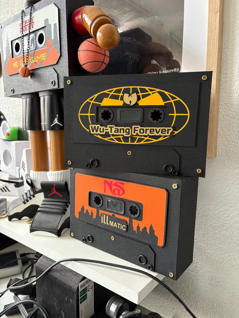 Wu Tang 3d Art, Wu Tang Cassette, Wu Tang 3d, Hip Hop Art - Etsy