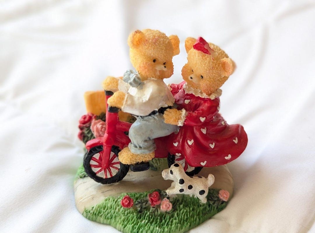 Vintage Bear Figurine Collection - Etsy