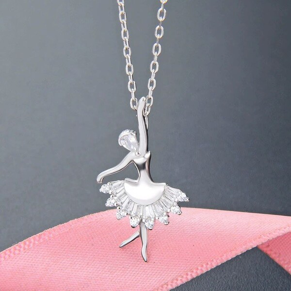 Ballerina Pendant - Etsy