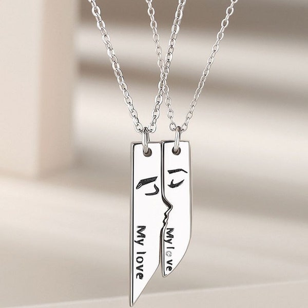 First Kiss Necklace - Etsy