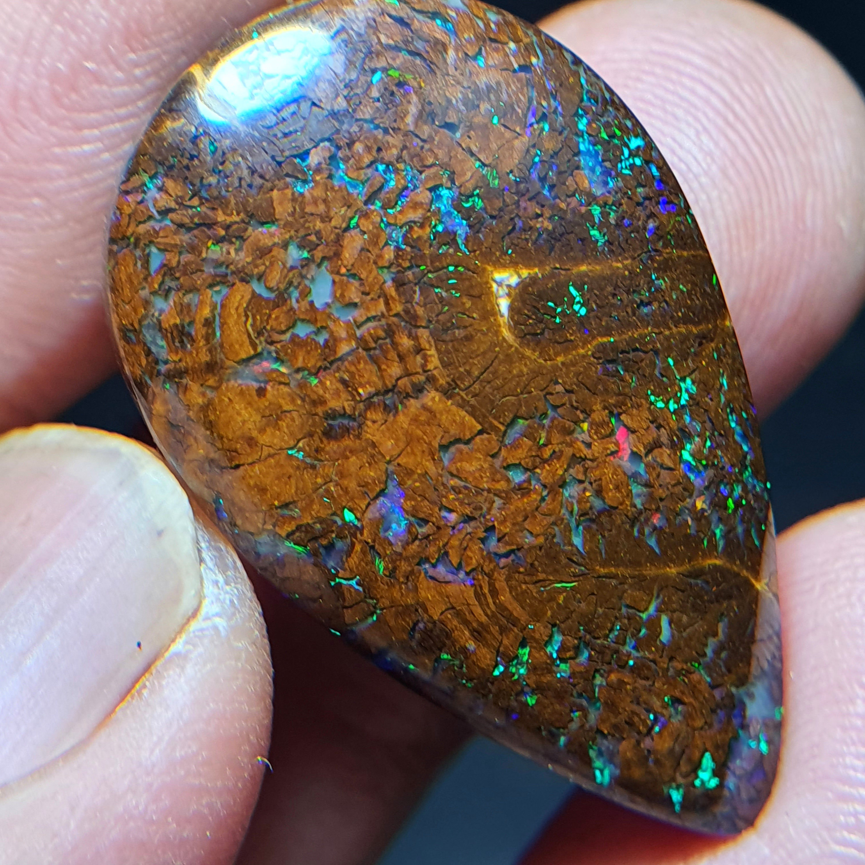 Matrix Boulder Opal Unique Gemstone YO-0443 - Etsy