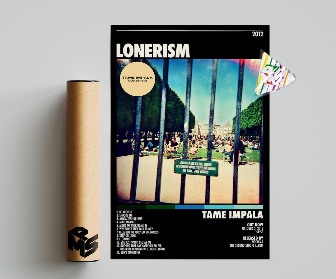 Tame Impala Poster Lonerism Poster Tame Impala Lonerism - Etsy