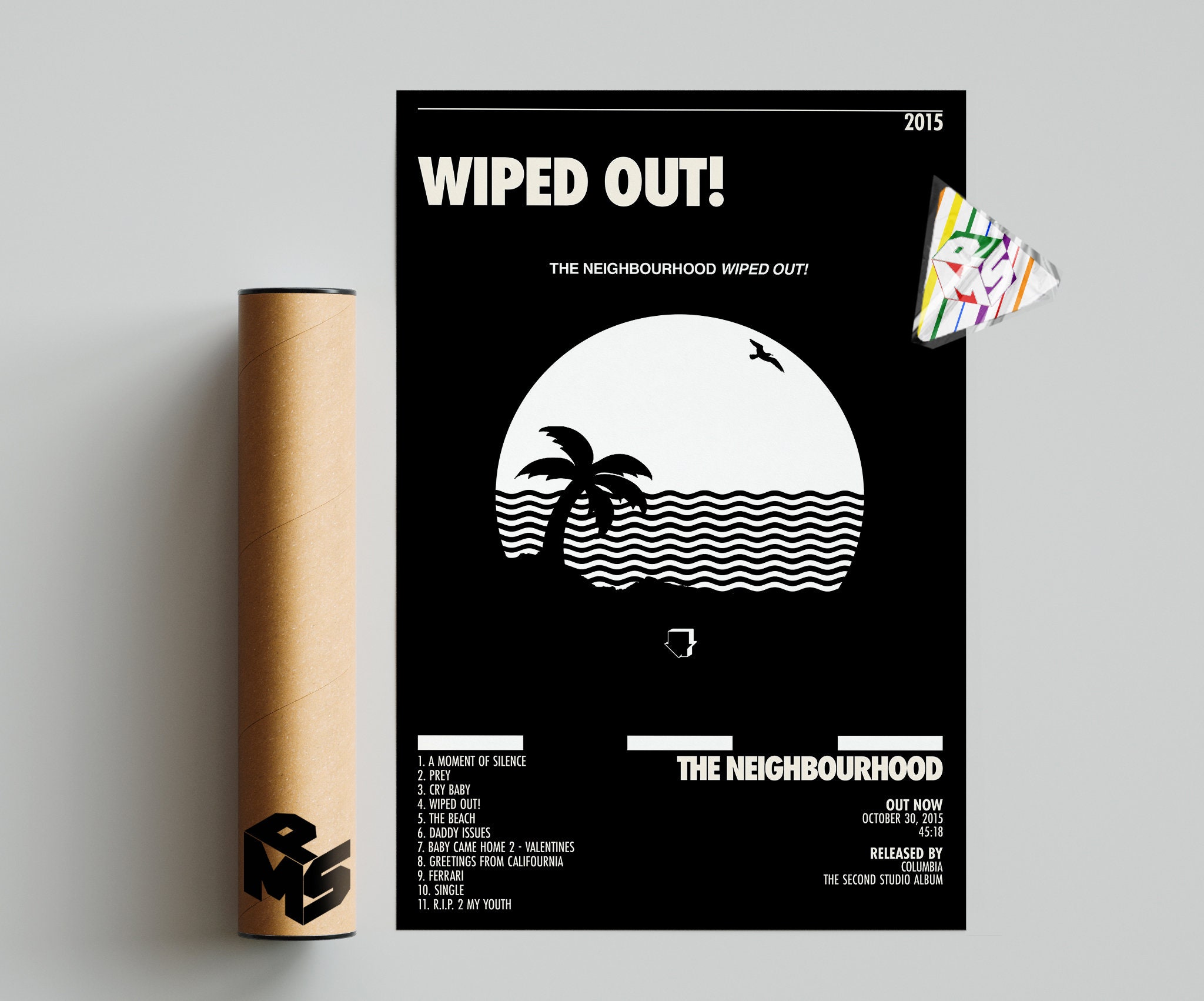 The Neighborhood Poster Wiped Out Poster the Neighborhood - Etsy