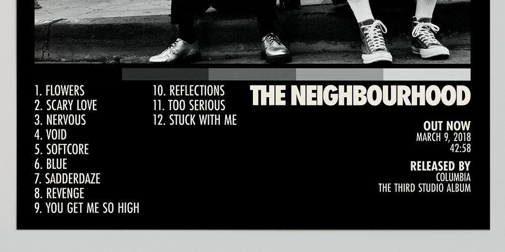 The Neighbourhood Band Album Cover Poster