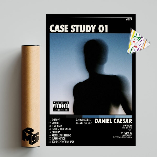 Case Study 01 Album Cover Poster - Etsy