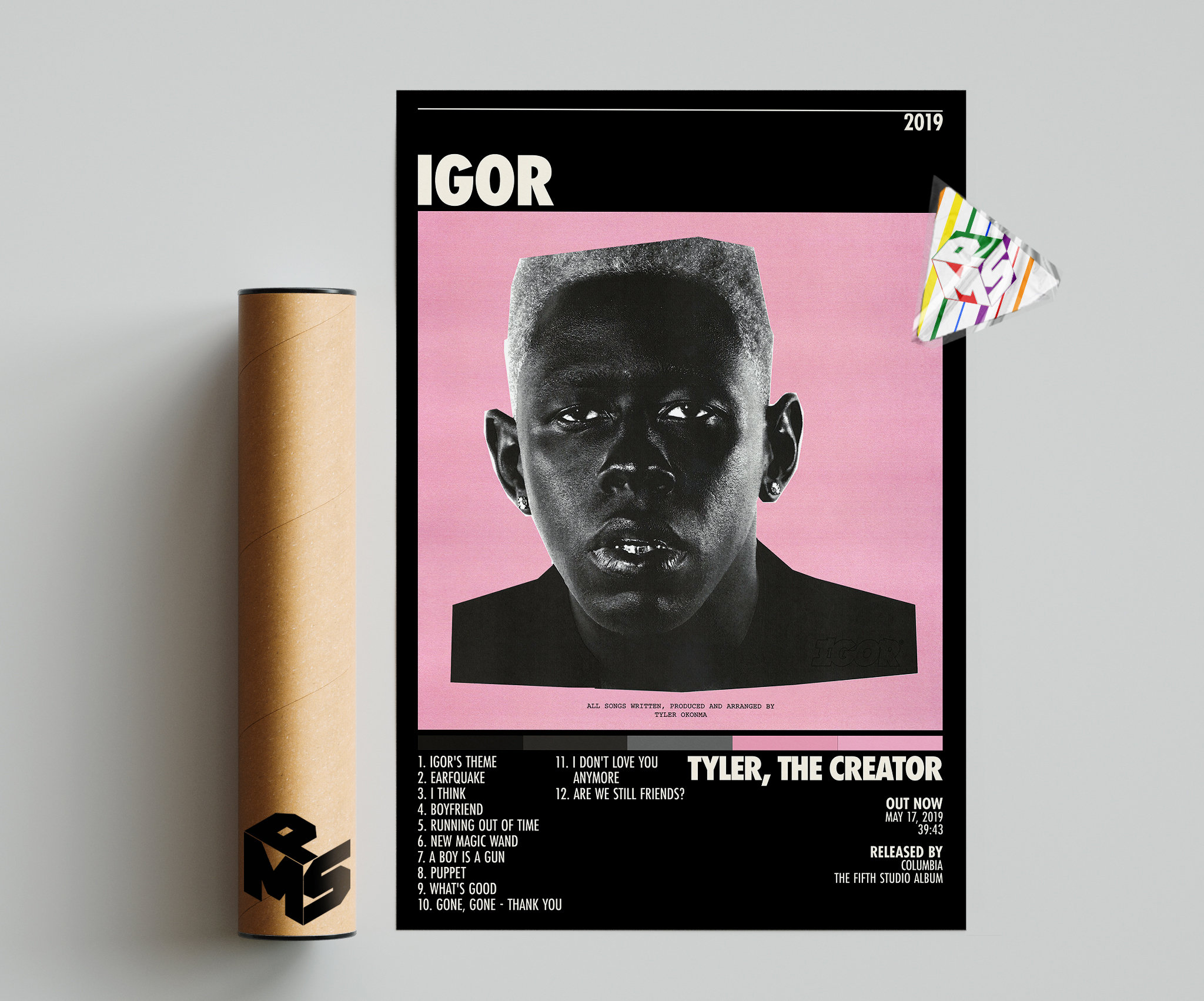 Tyler The Creator IGOR Album Cover Poster