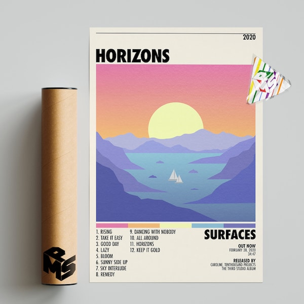 Surfaces Album Poster - Etsy