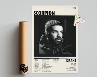Scorpion Album Cover Poster - Etsy