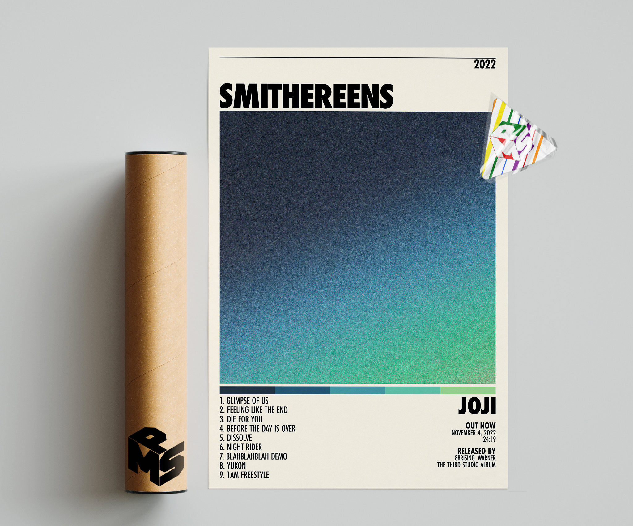 Joji Posters Smithereens Poster sold by Fragmented Python | SKU 40382715 | Printerval