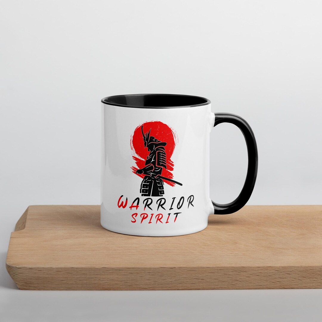 Samurai Warrior Mug: Japanese Anime Coffee Cup - Etsy