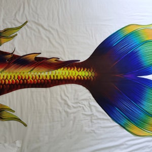 Handmade Mermaid Tail Swimming Suit - Etsy