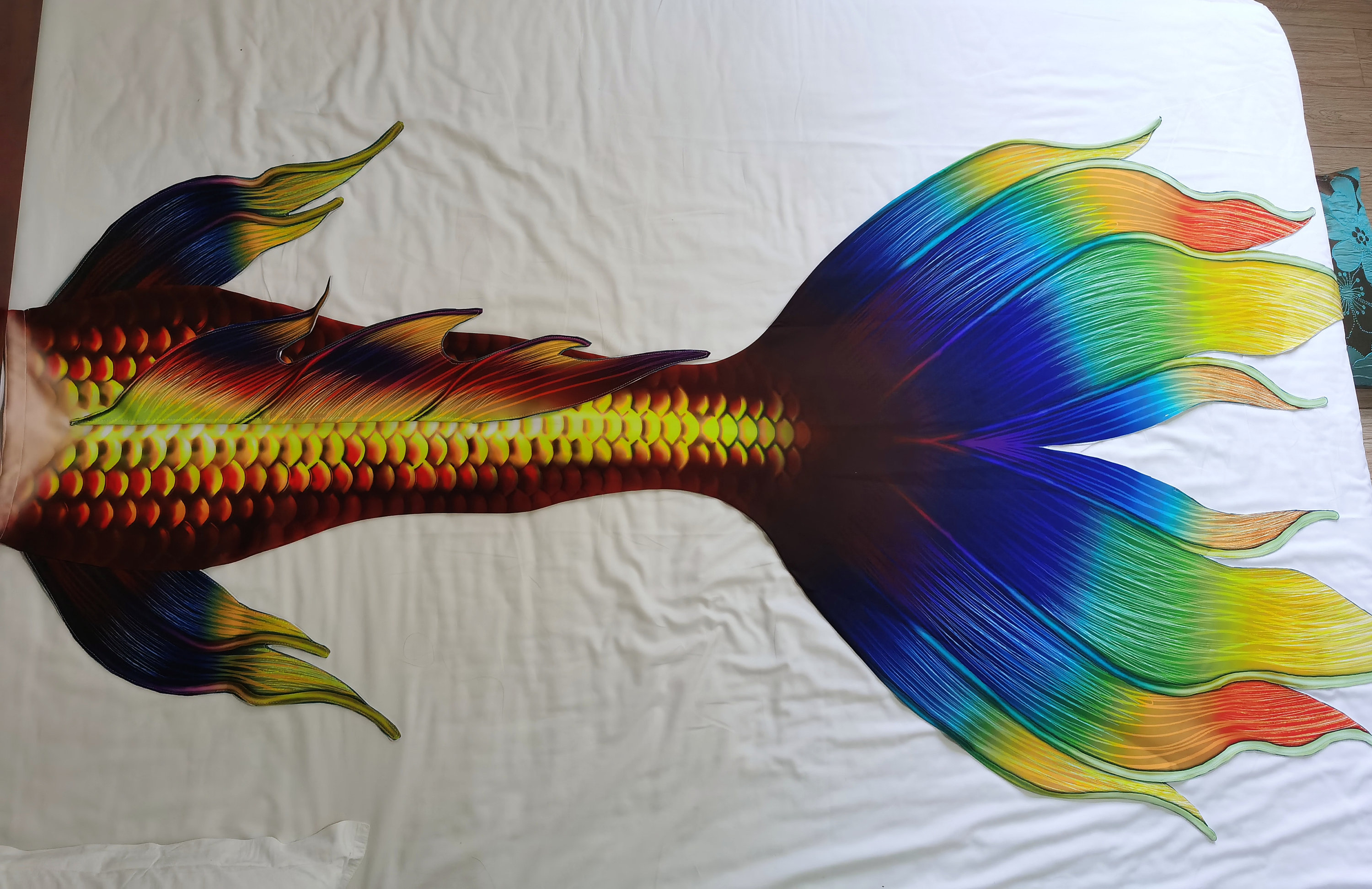 Handmade Mermaid Tail Swimming Suit - Etsy