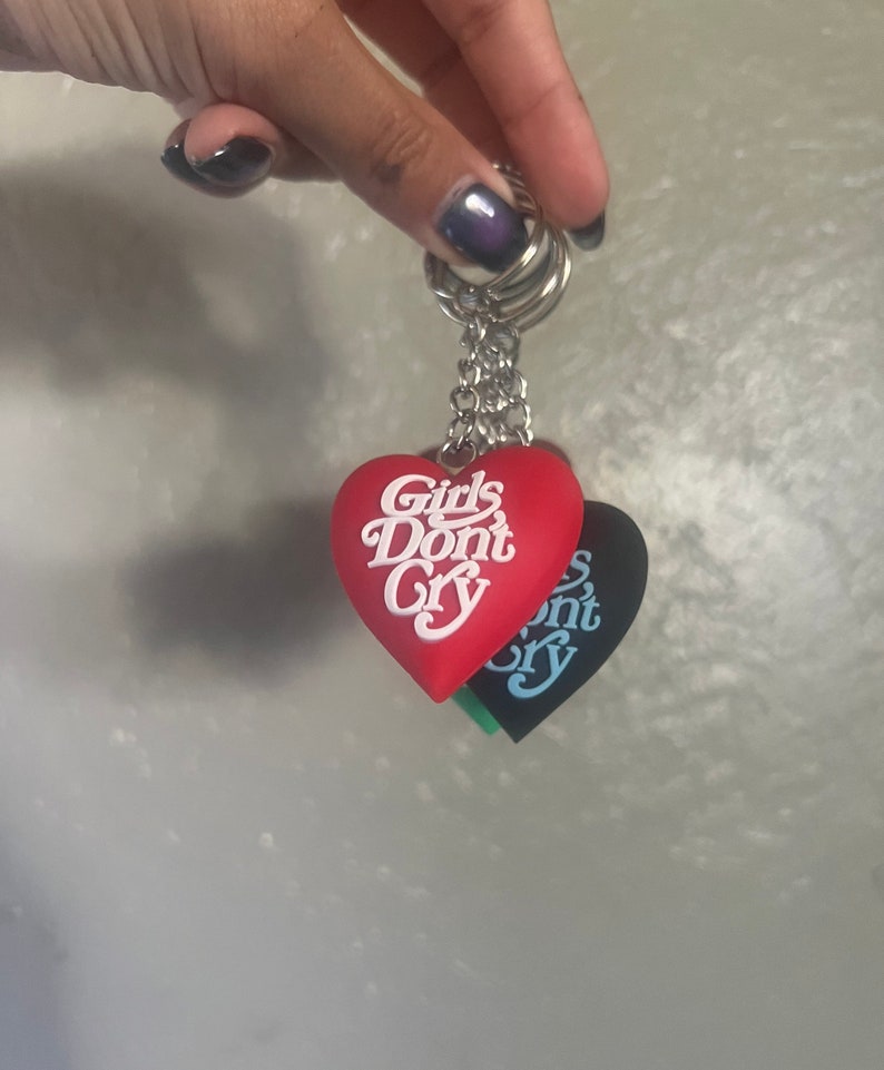 Girls Don't Cry Human Made 3D Keychain - Etsy