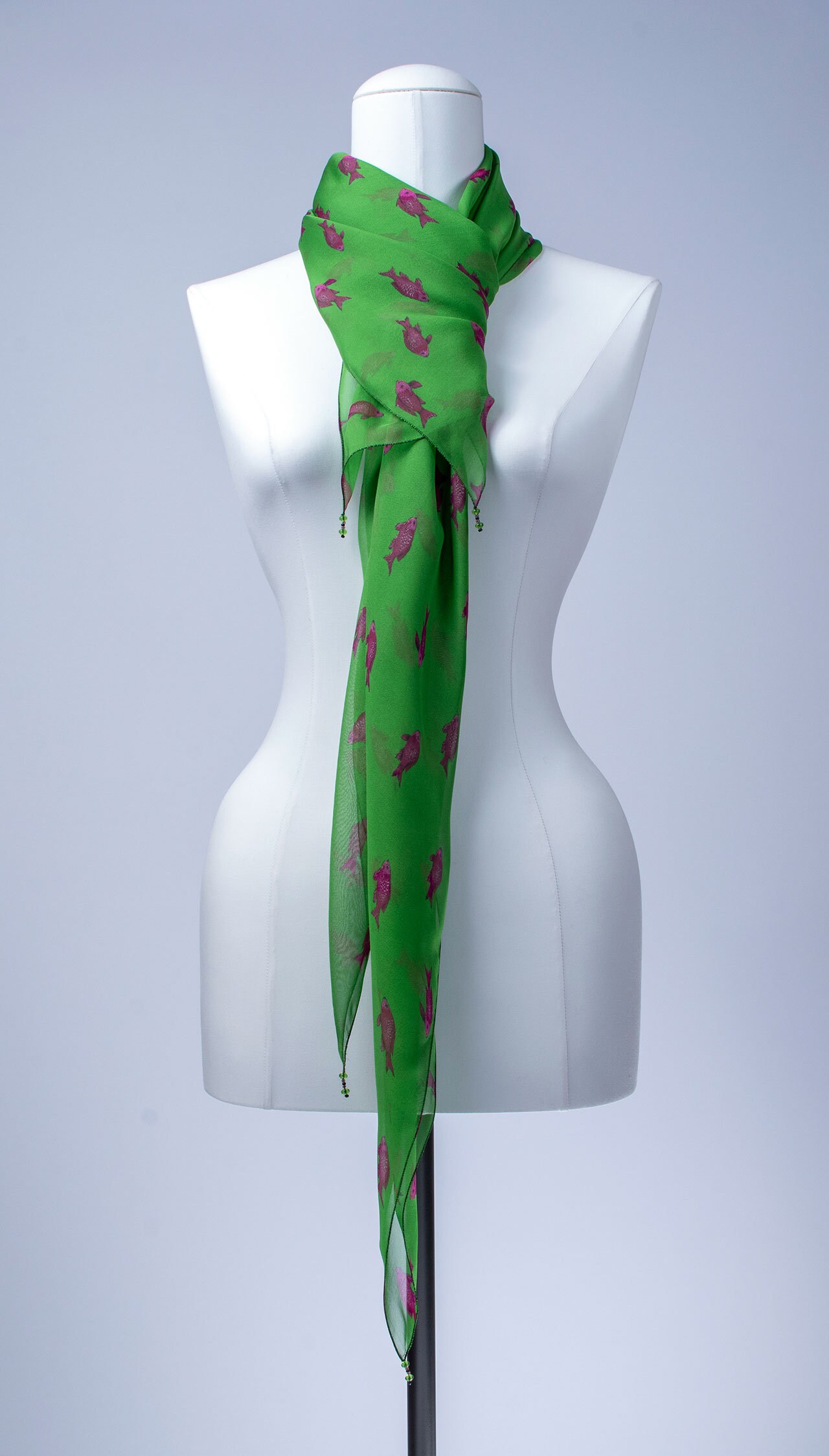 Silk Scarf/shawl/neckerchief/wrap Scarf/triangular Scarf/shoulder Scarf ...