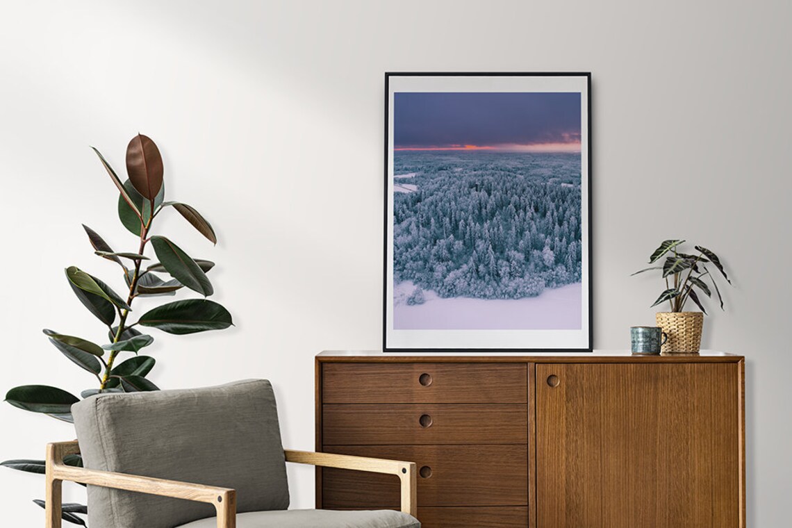 Winter Wonderland Printable Wall Art Set - Digital Instant High Quality ...
