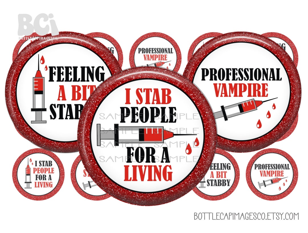 Phlebotomist Images - Phlebotomy Bottle Cap Images - BCI 1 Inch 25mm ...