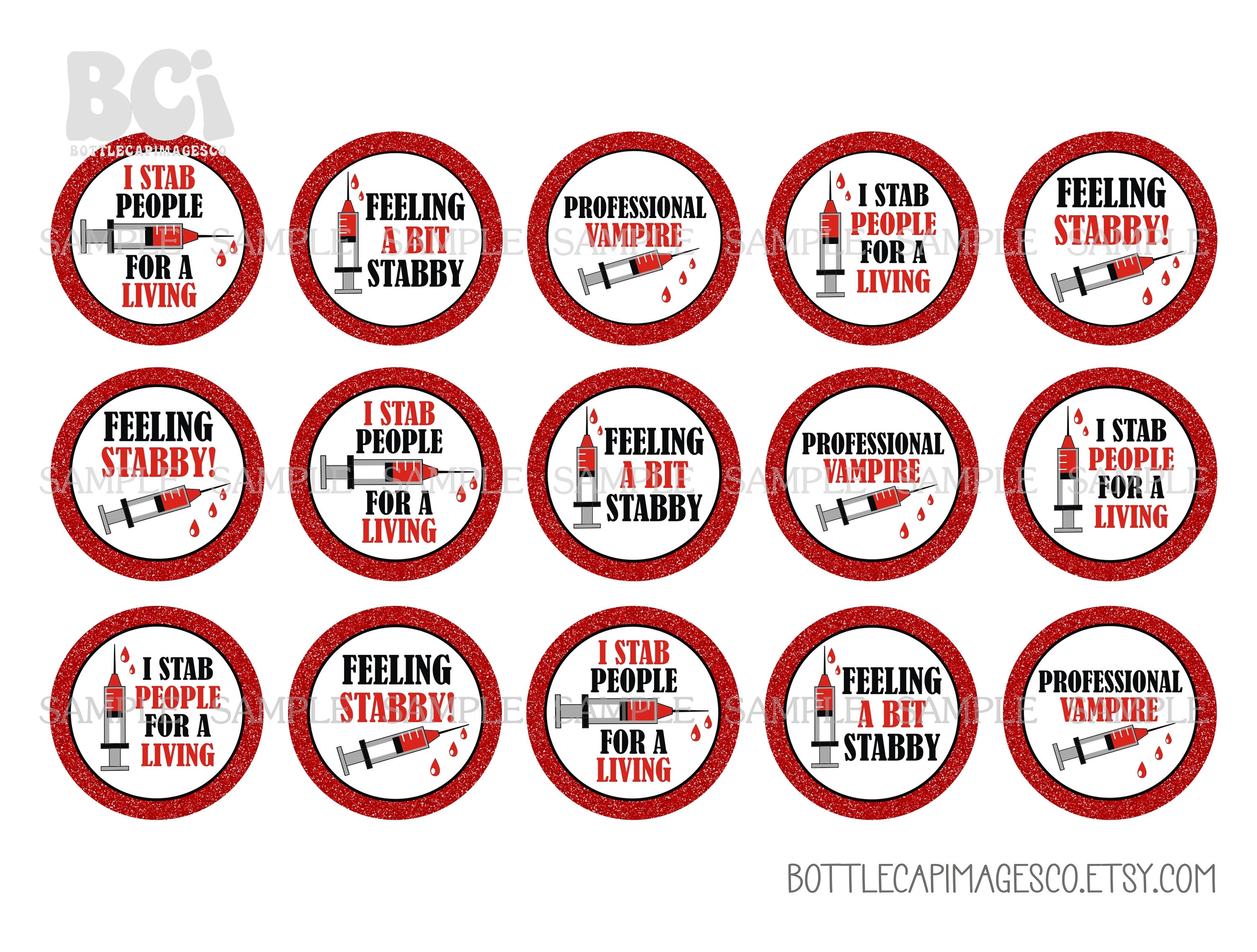 Phlebotomist Images - Phlebotomy Bottle Cap Images - BCI 1 Inch 25mm ...