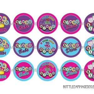 Bingo Bottle Cap Images, Funny Bingo BCI Bottlecap Images, 4X6 Digital ...