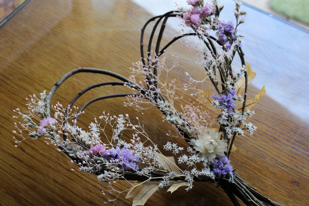 Flower Girl Wand, Dried Flower Wand, Flower Girl Wand for Wedding, Boho ...