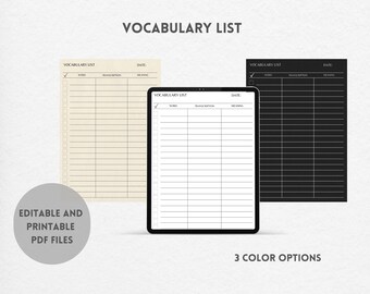 Printable Language Learning Tracker - Etsy