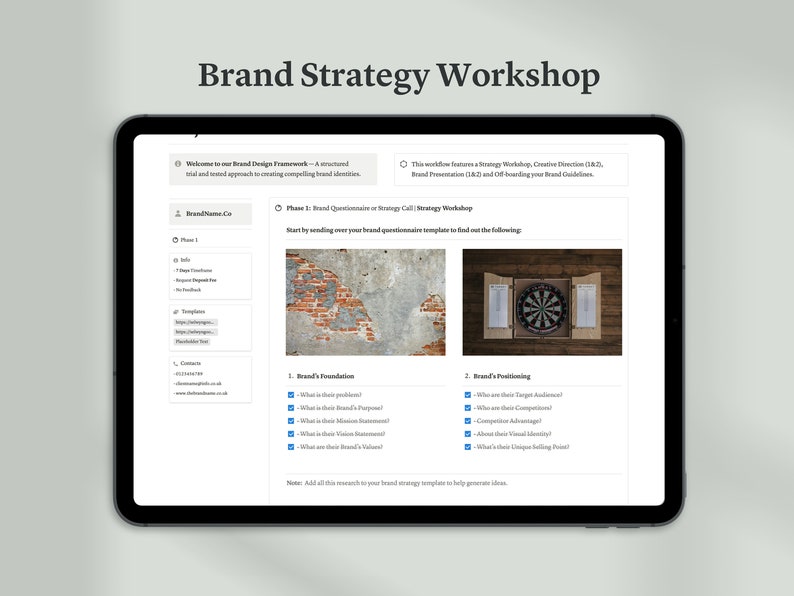 Notion Project Framework Hub | Professional Notion Template | Roadmap ...