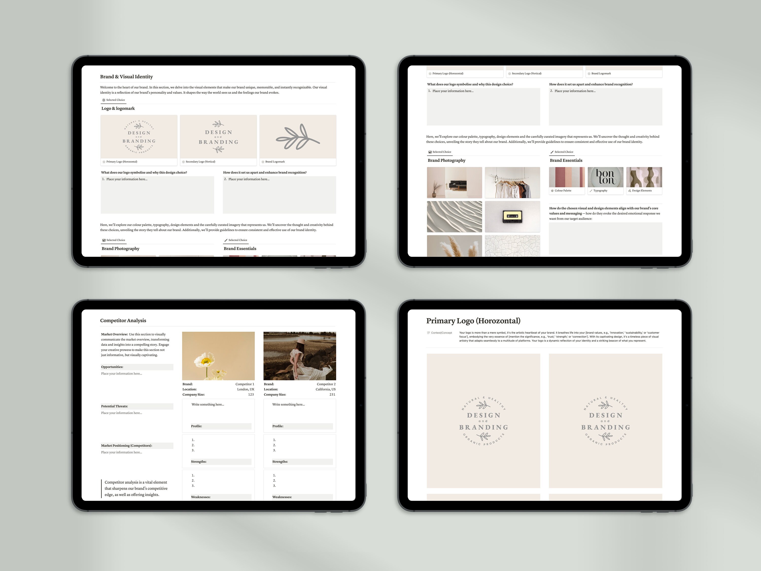 Essential Notion Branding Kit | Strategy Workbook | Project Proposal ...