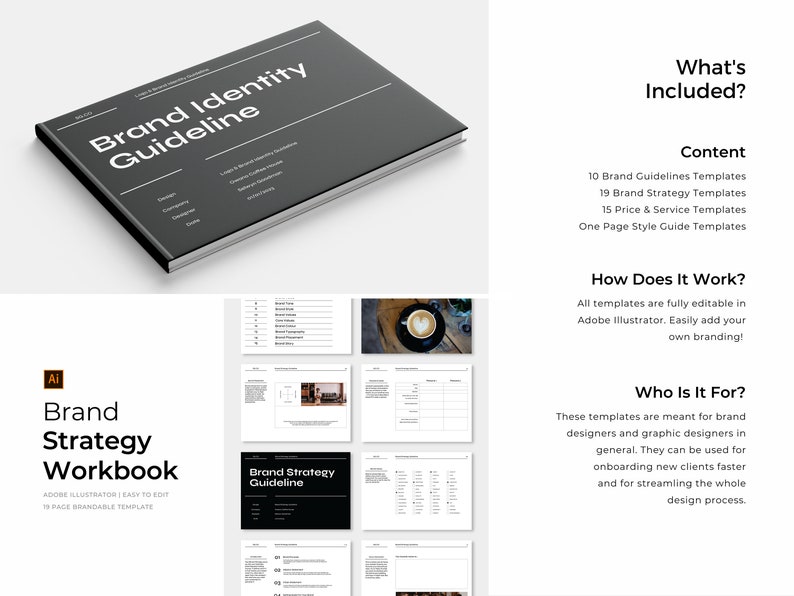 Ultimate Branding Kit Bundle | Adobe Illustrator | Professional ...