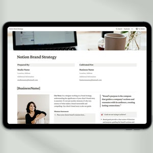 Essential Notion Branding Kit | Strategy Workbook | Project Proposal ...
