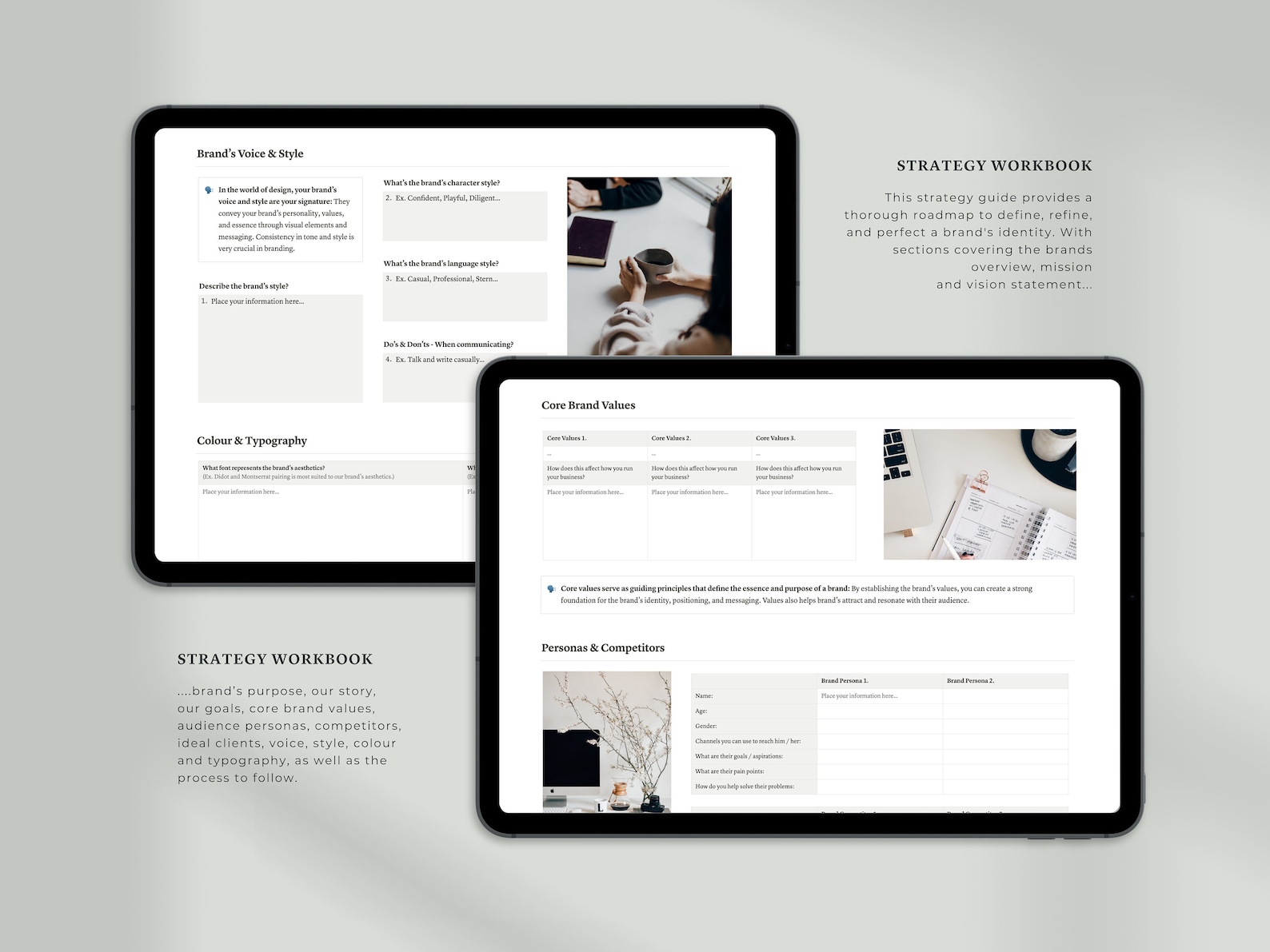 Essential Notion Branding Kit | Strategy Workbook | Project Proposal ...