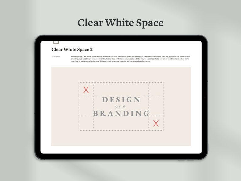 Notion Brand Guidelines Template Professional Notion Template Craft ...