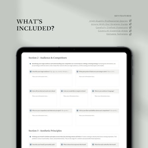 Notion Brand Questionnaire Template | Comprehensive Notion Template ...