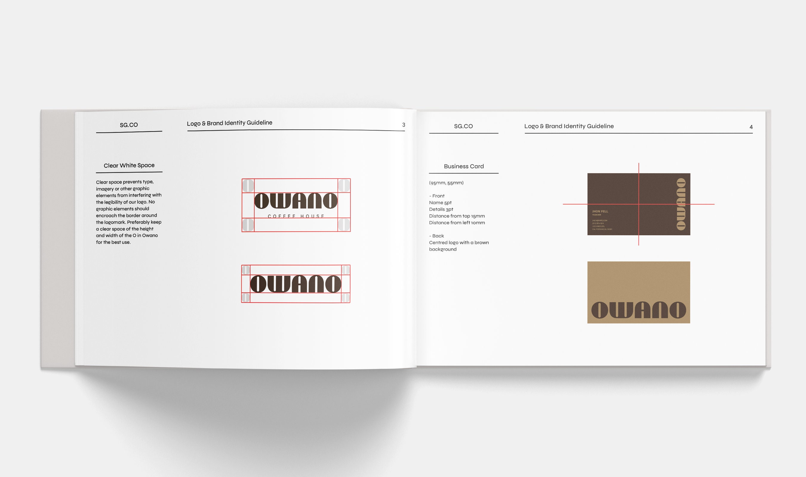 Minimalist Brand Guidelines | Adobe Illustrator | Brand Direction ...