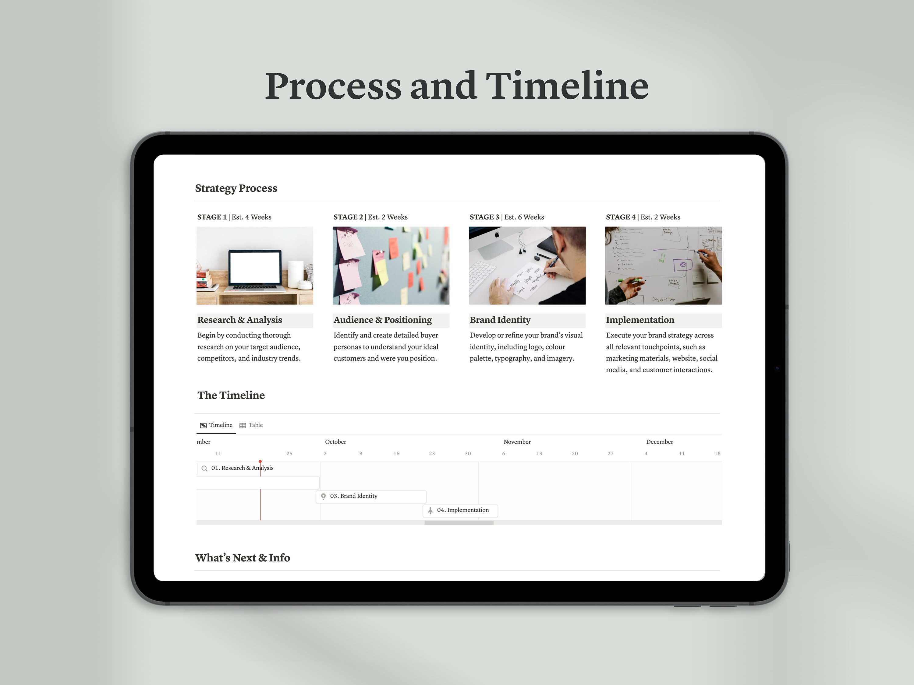 Notion Brand Strategy Template | Professional Notion Template ...