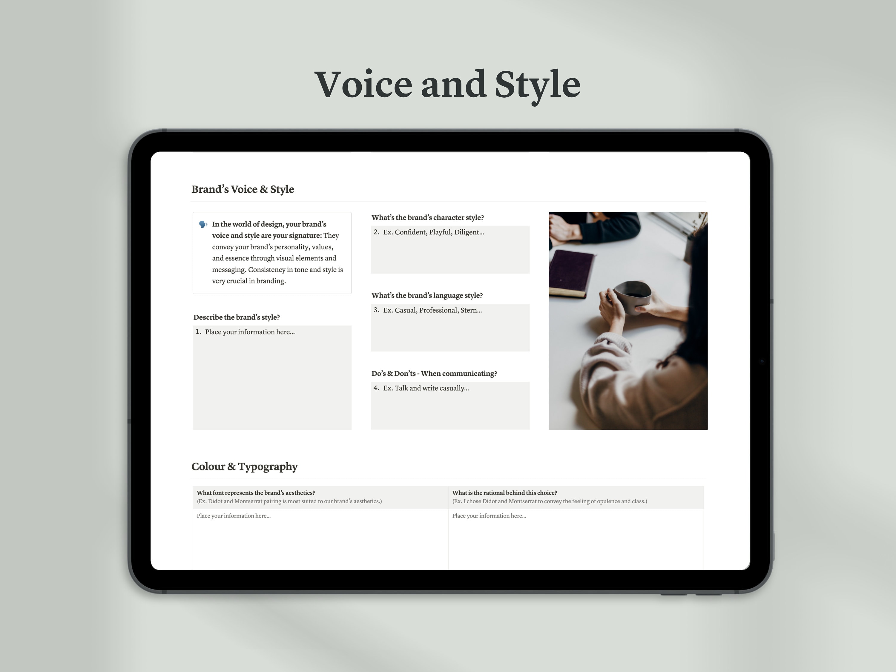 Notion Brand Strategy Template | Professional Notion Template ...