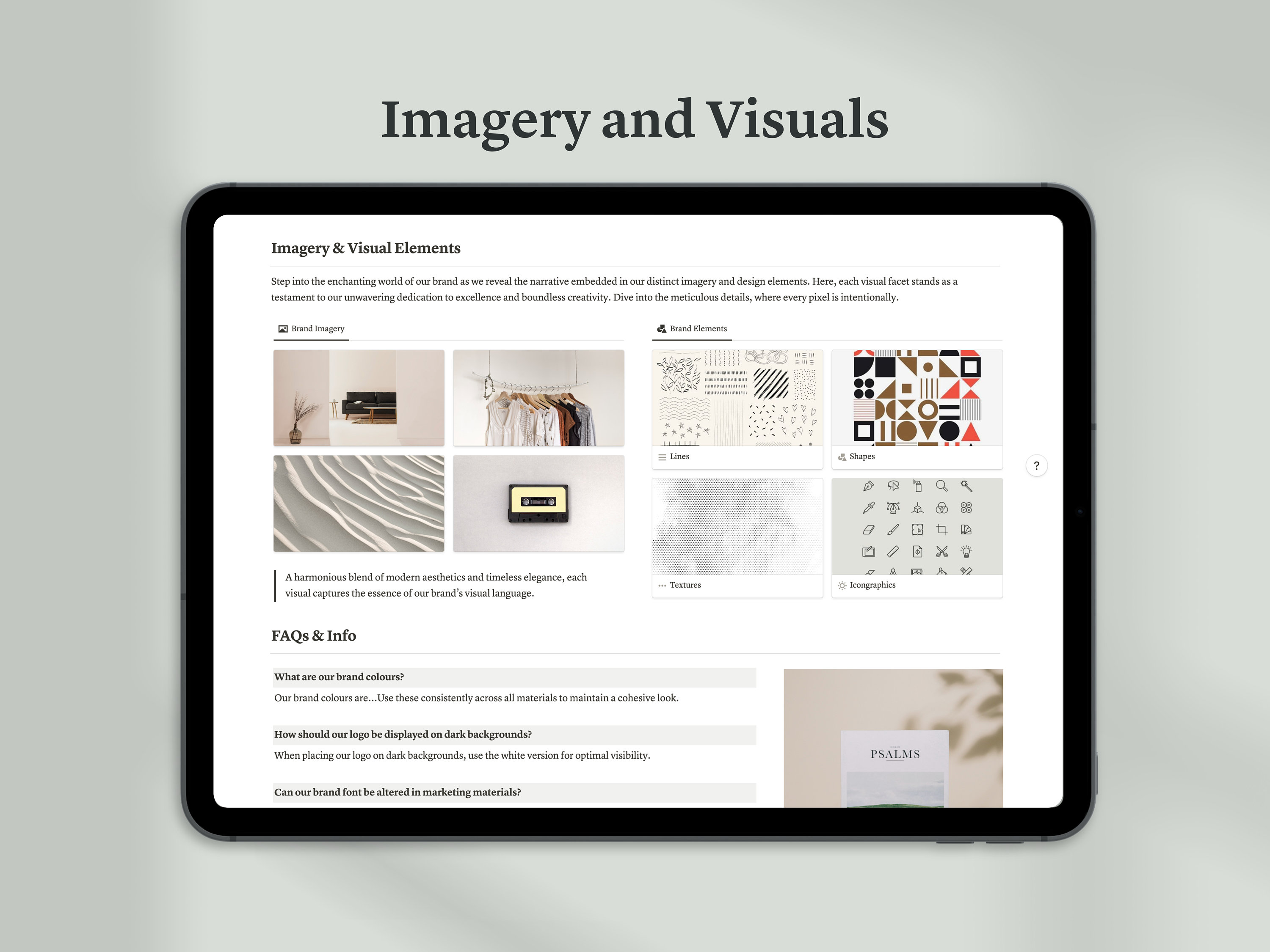 Notion Brand Guidelines Template | Professional Notion Template | Craft ...